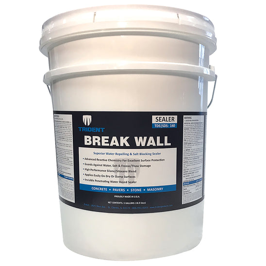 Trident | Break Wall Water Based Sealer | Made in America